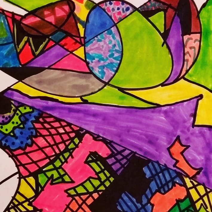 Abstract Experimental Drawing